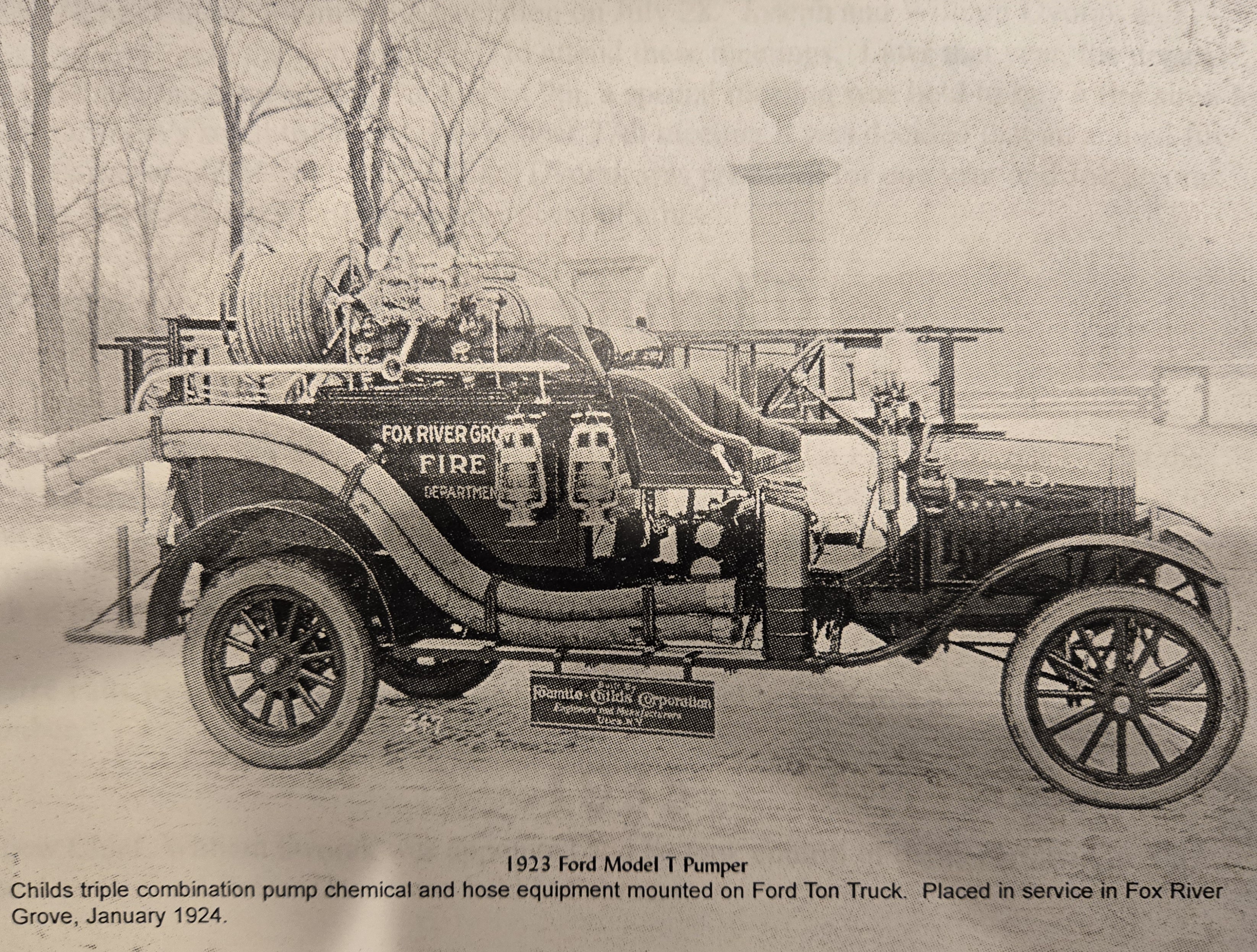 About – Fox River Grove Fire Department